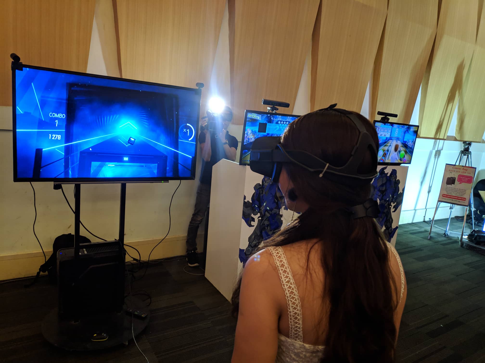 GameVR cho sự kiện thu hút nhất với thực tế ảo và thưc tế tăng cường